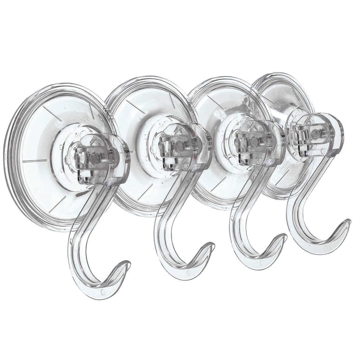 Suction Cup Hooks, Set of 4 - Walmart.com