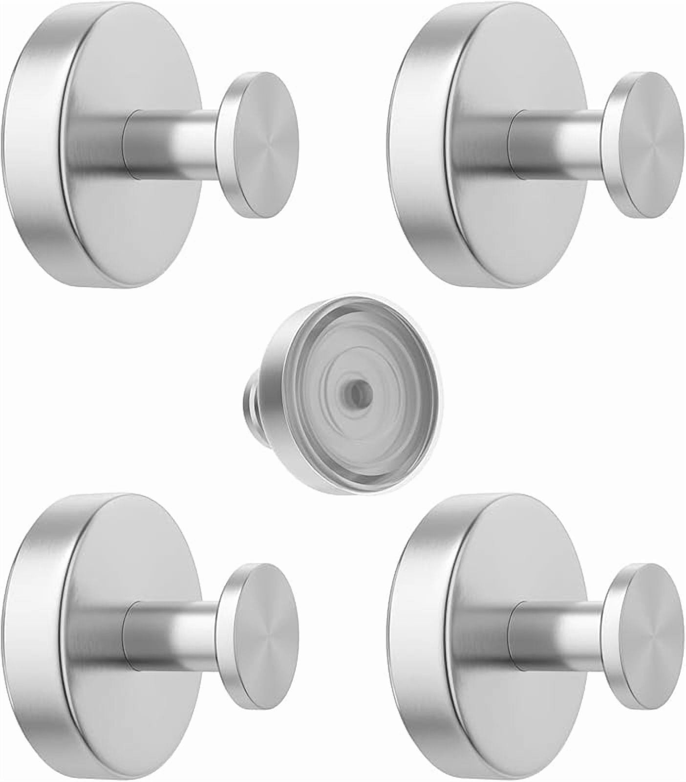 Suction Cup Hooks for Shower – No Drill, Heavy Duty Matte Black ...