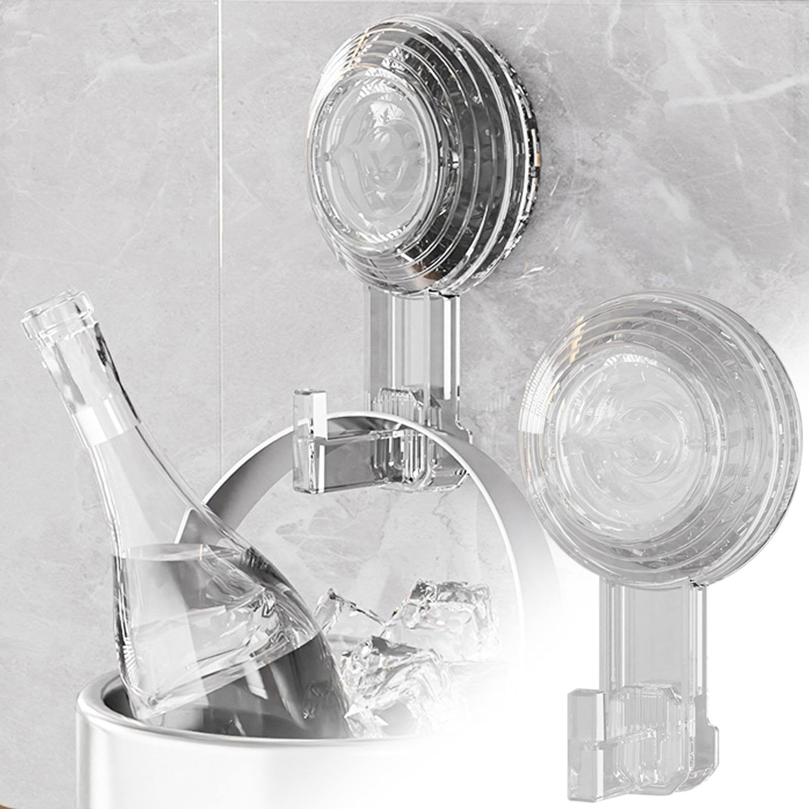 Suction Cup Hooks, Small Clear Shower Suction Hooks Heavy Duty Vacuum ...