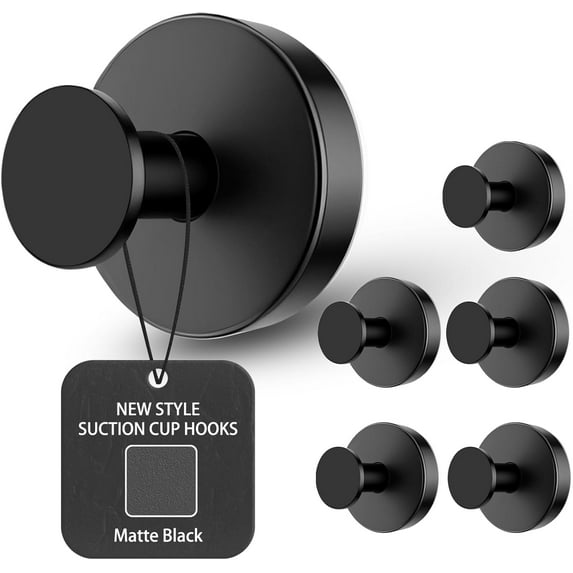 Suction Cup Hooks for Glass Window,Removable Shower Hooks for Inside ...