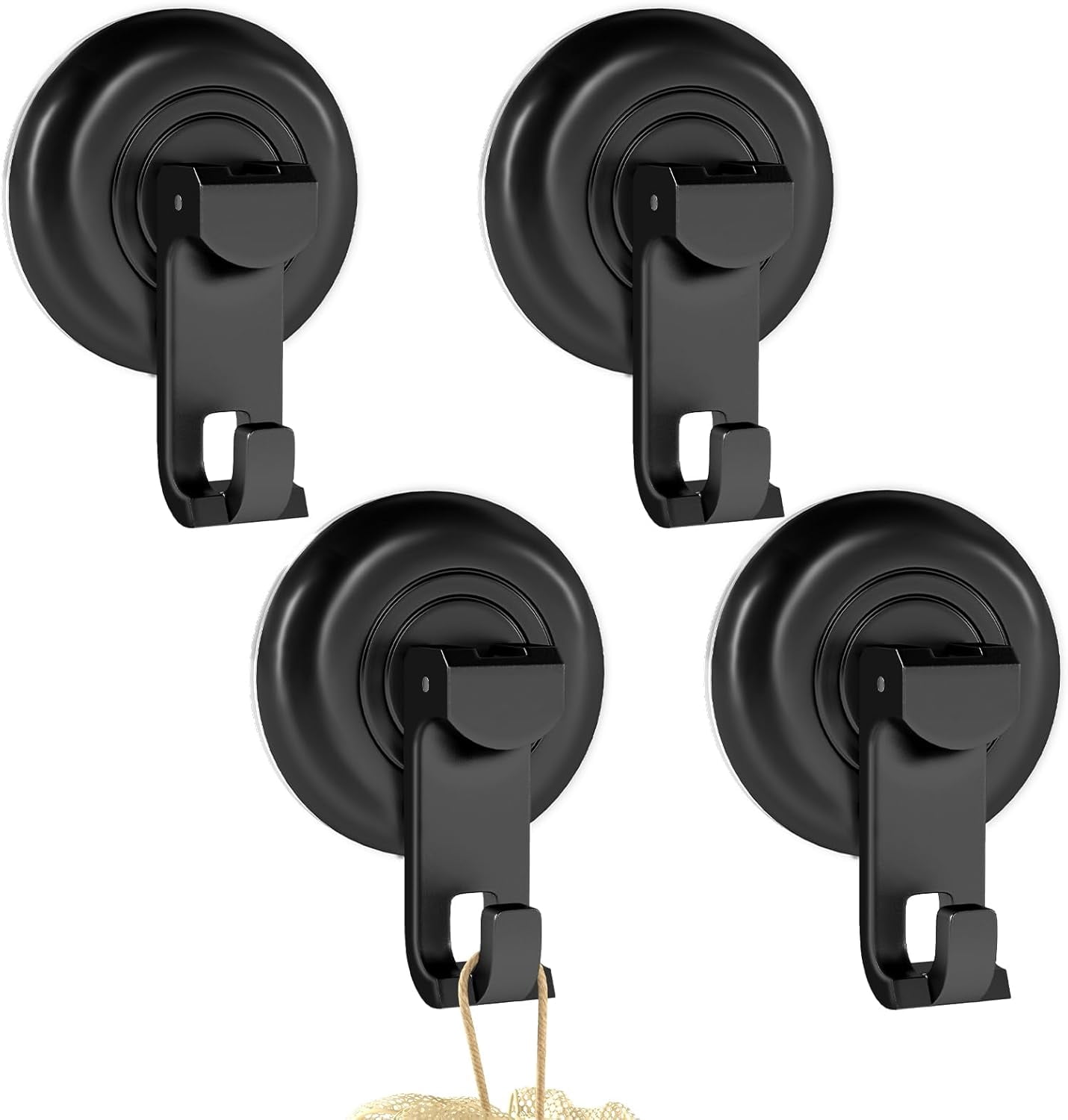 Suction Cup Hooks for Shower, Powerful Vacuum Suction Cup Hook for ...