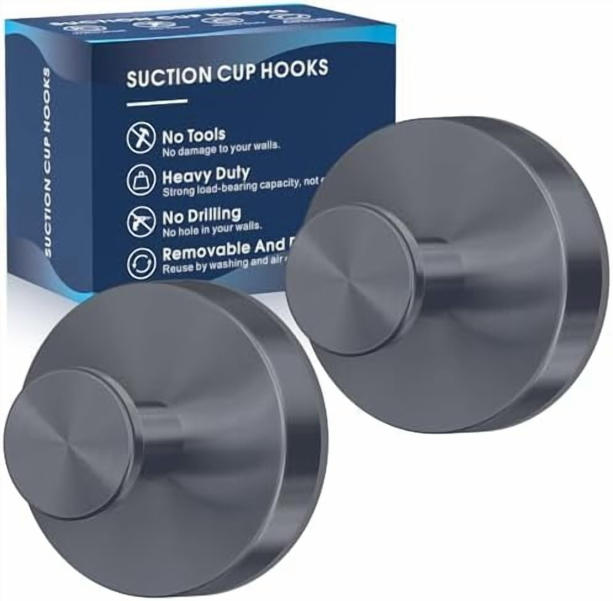 Suction Cup Hooks for Shower,Removable Shower Towel Suction Hooks for ...