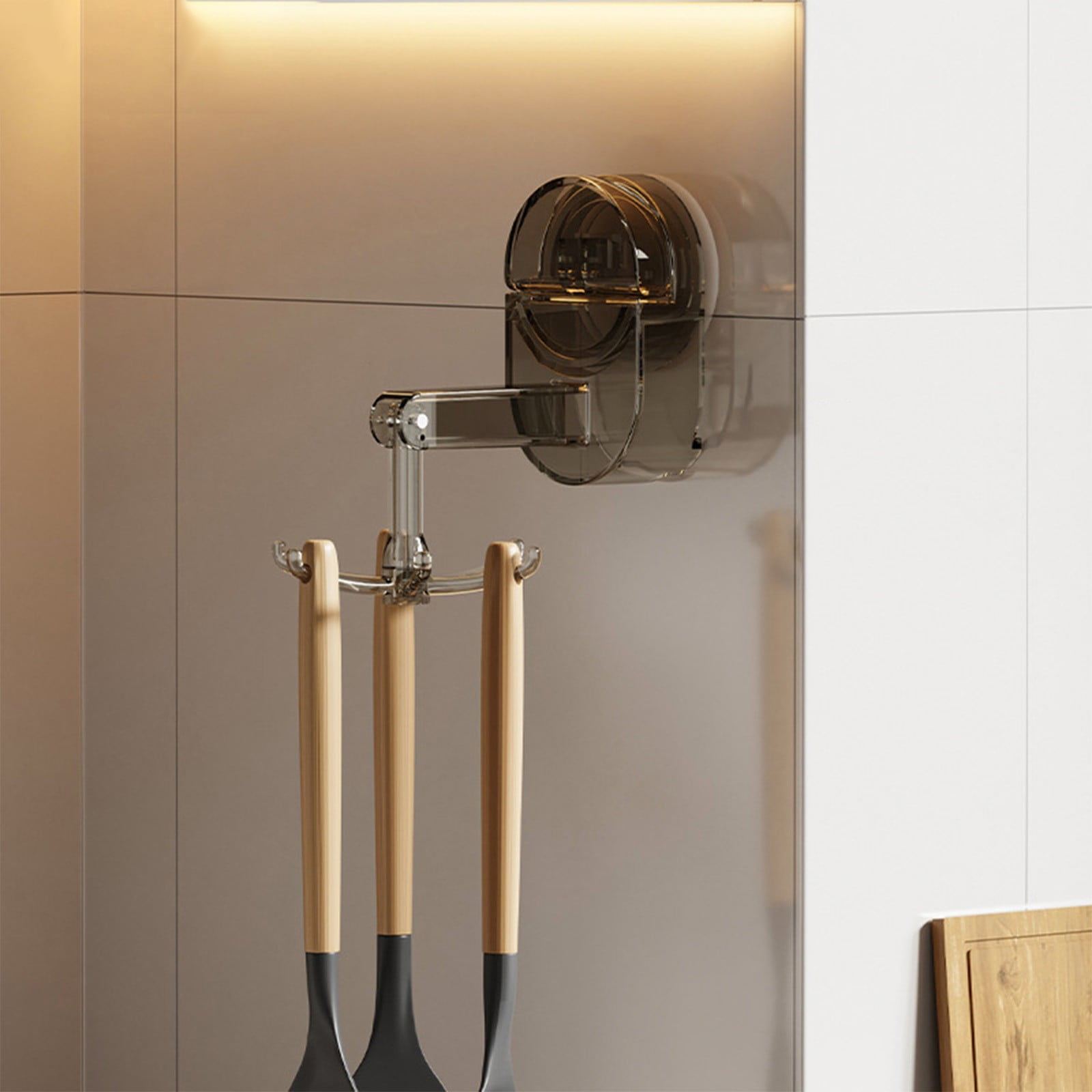 Suction Cup Kitchen Hook | No-Drill Wall Mount Hanger for Cookware ...