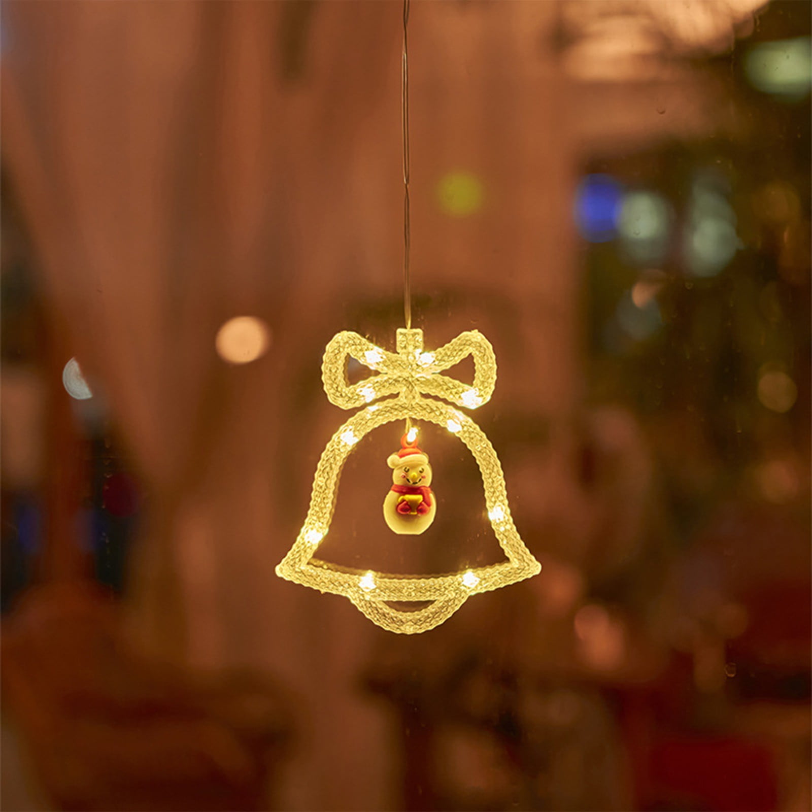 Suction Cup LED Light, Battery-Operated Hanging Pendant Lamp with ...