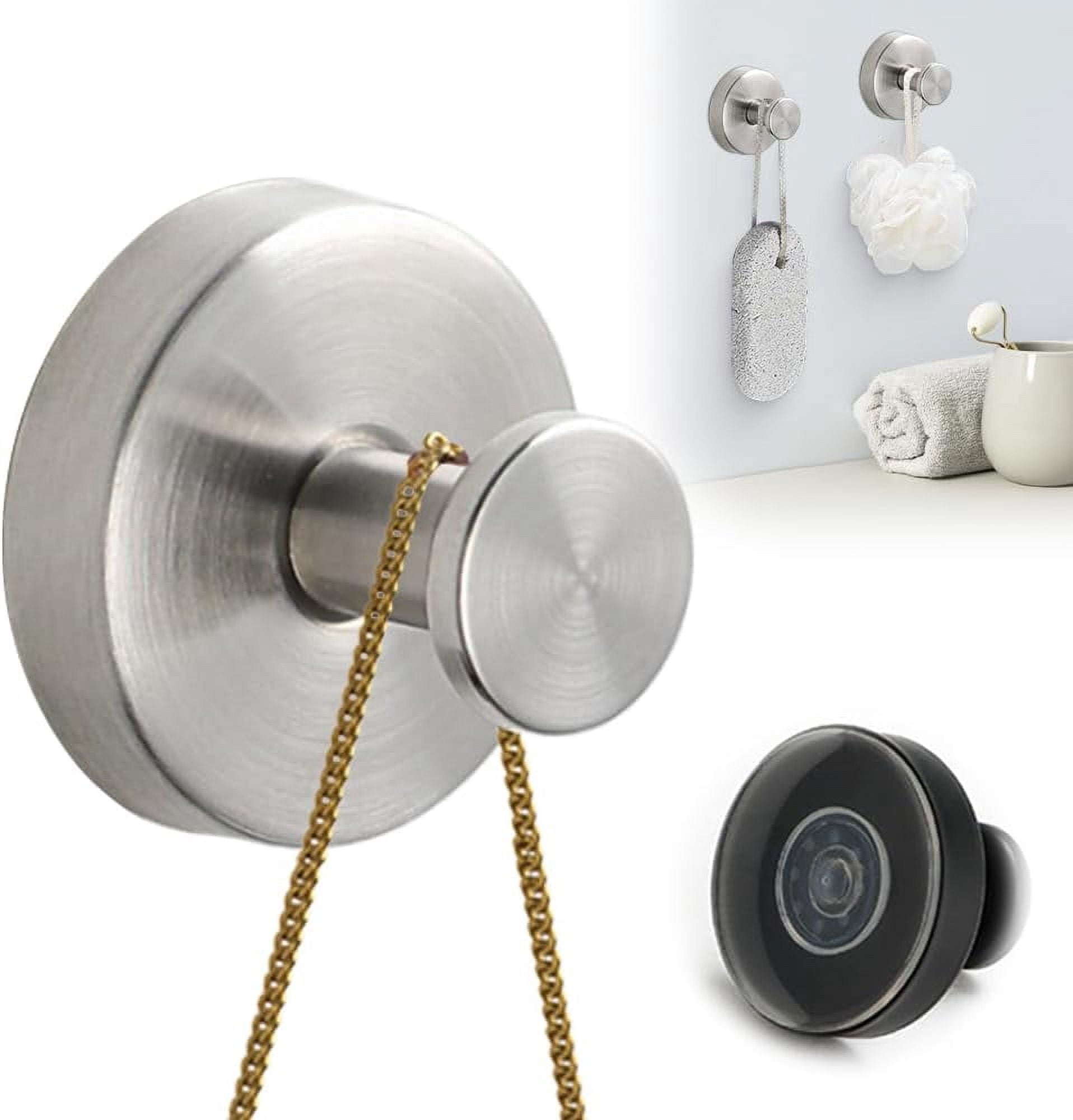 Suction Cup No-Drill Hooks, 2025 New Suction Cup Hook for Shower ...