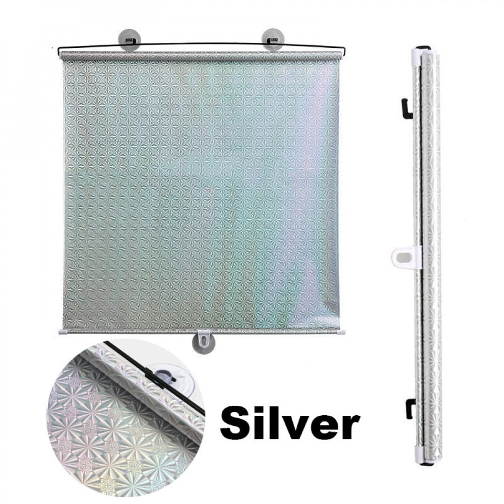 Suction Cup Roller Blinds Sunshade Car Bedroom Kitchen Balconies Sun ...