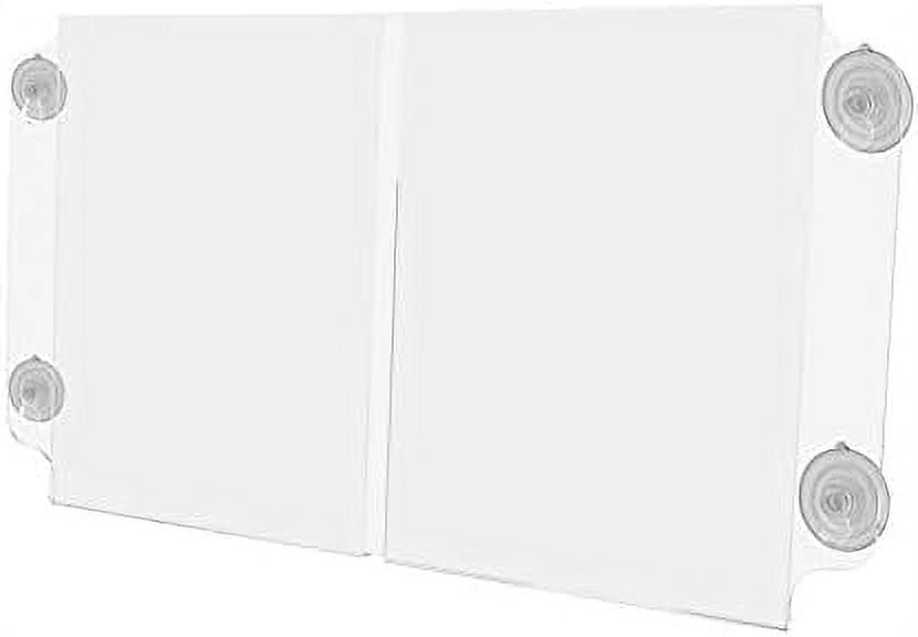 Suction Cup Sign Holder 8.5 X 11 Double Sided Document Display Window ...