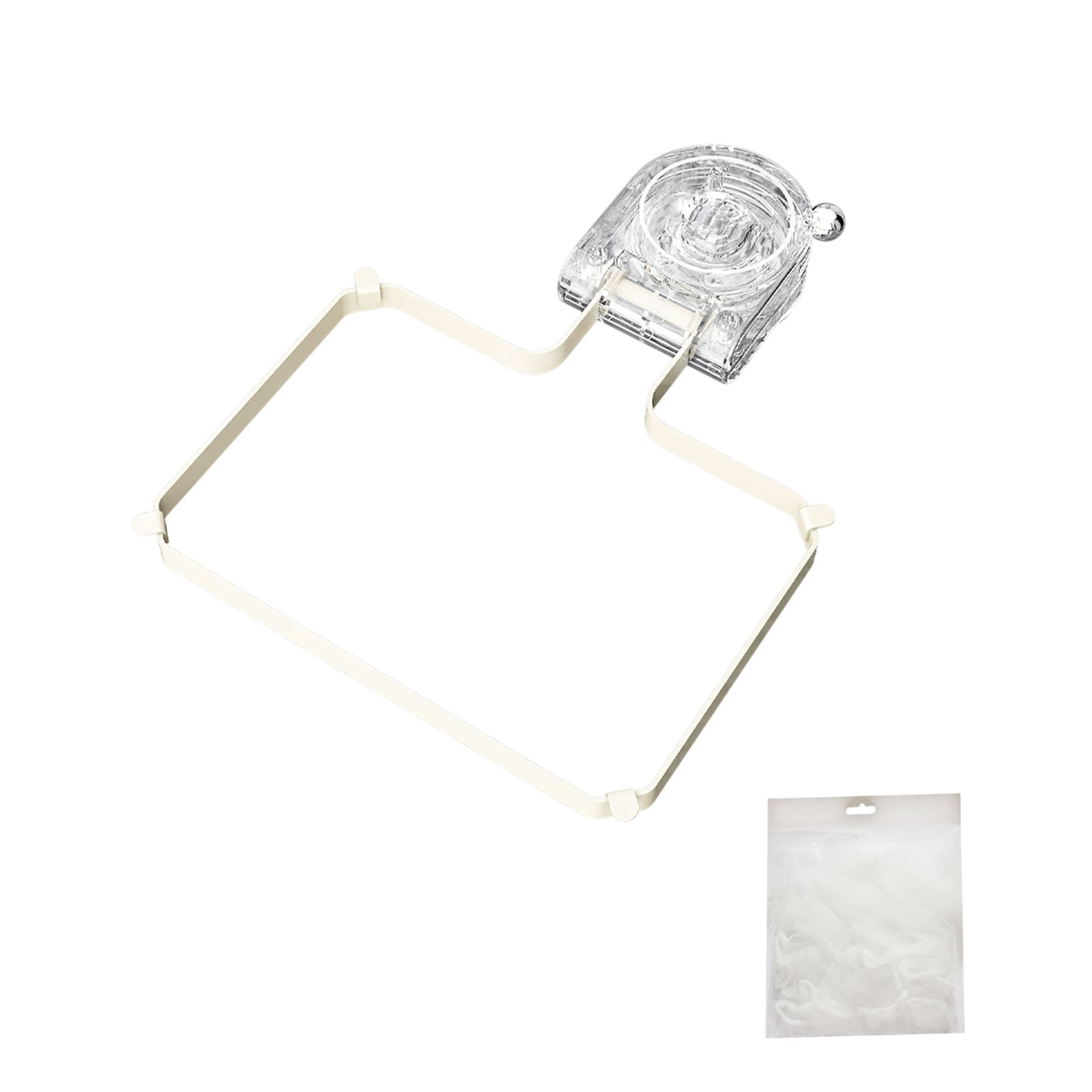 Suction Cup Sink Drainage Rack with 50 Mesh Filter Bags for Kitchen ...