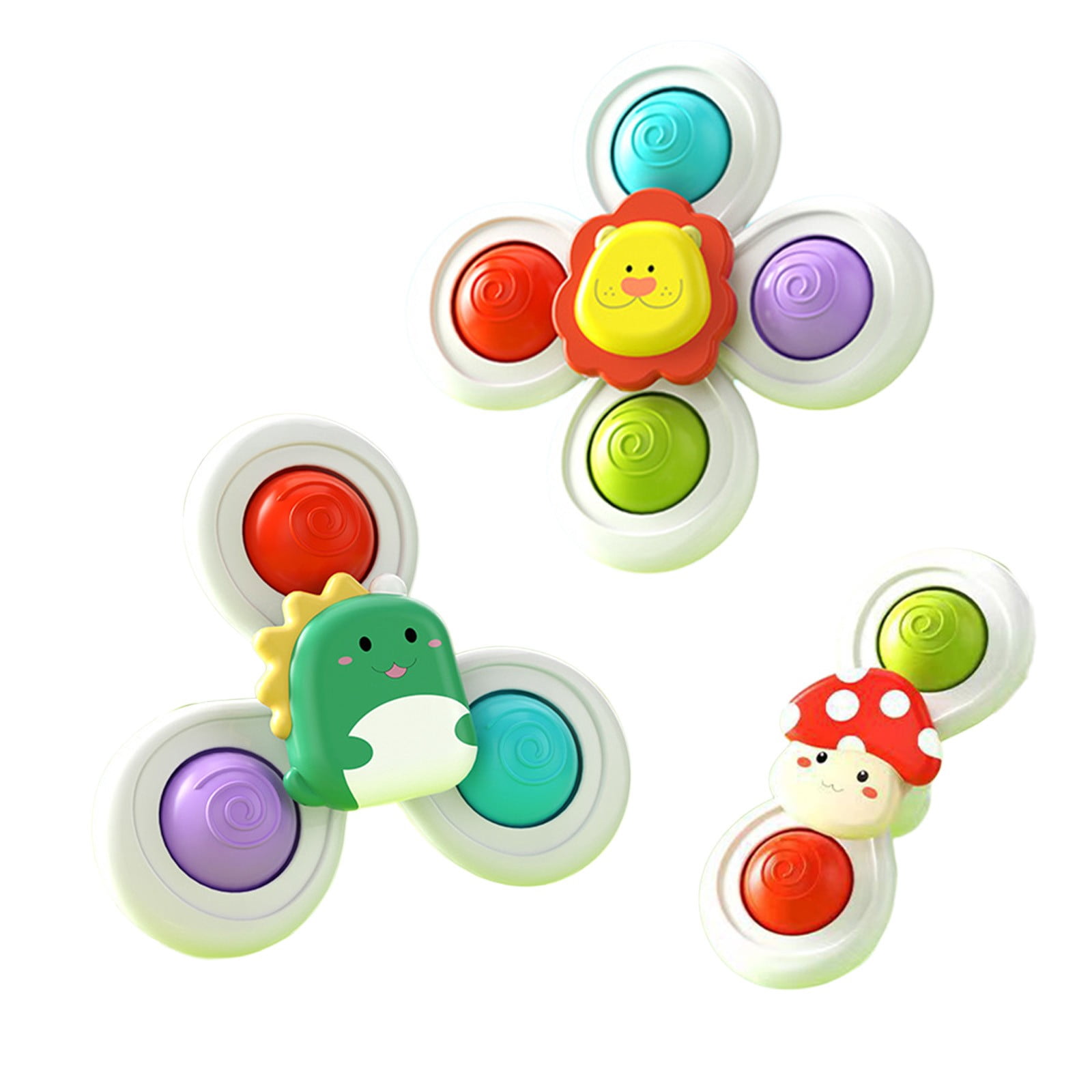 Suction Cup Spinner Toys, Novelty Spinning Tops Toddler Toys | Sensory ...
