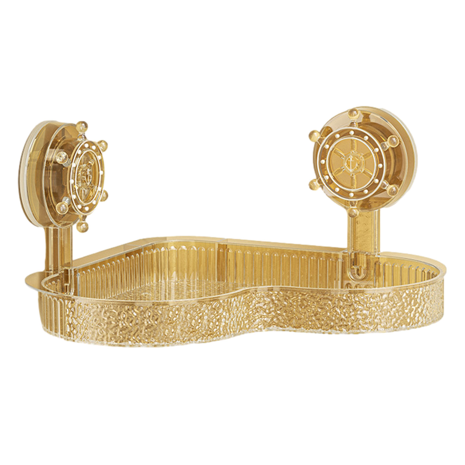 Suction Cup Storage Rack, Rectangle Suction Bathroom Shelf, Suction Cup ...