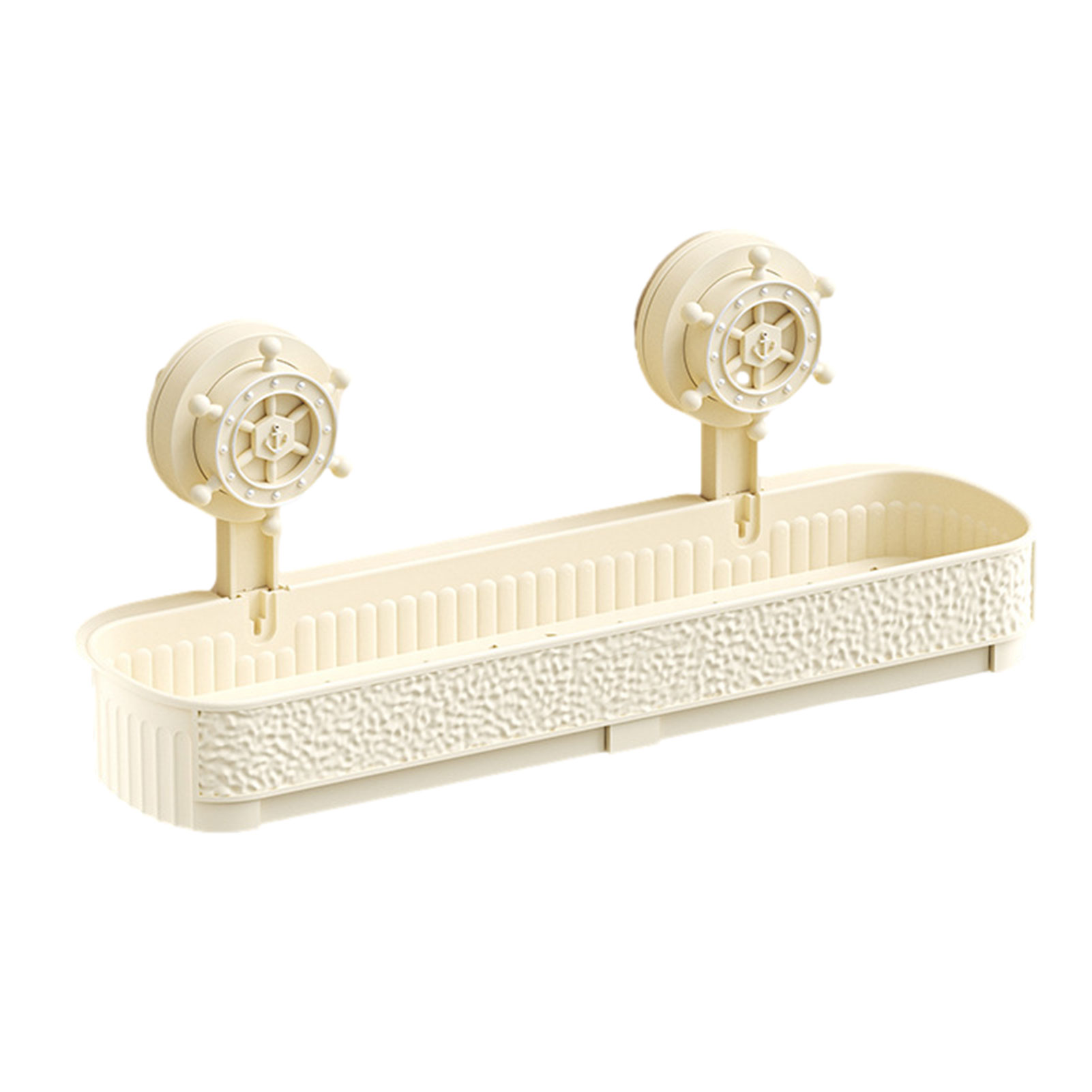 Suction Cup Storage Rack, Rectangle Suction Bathroom Shelf, Suction Cup ...