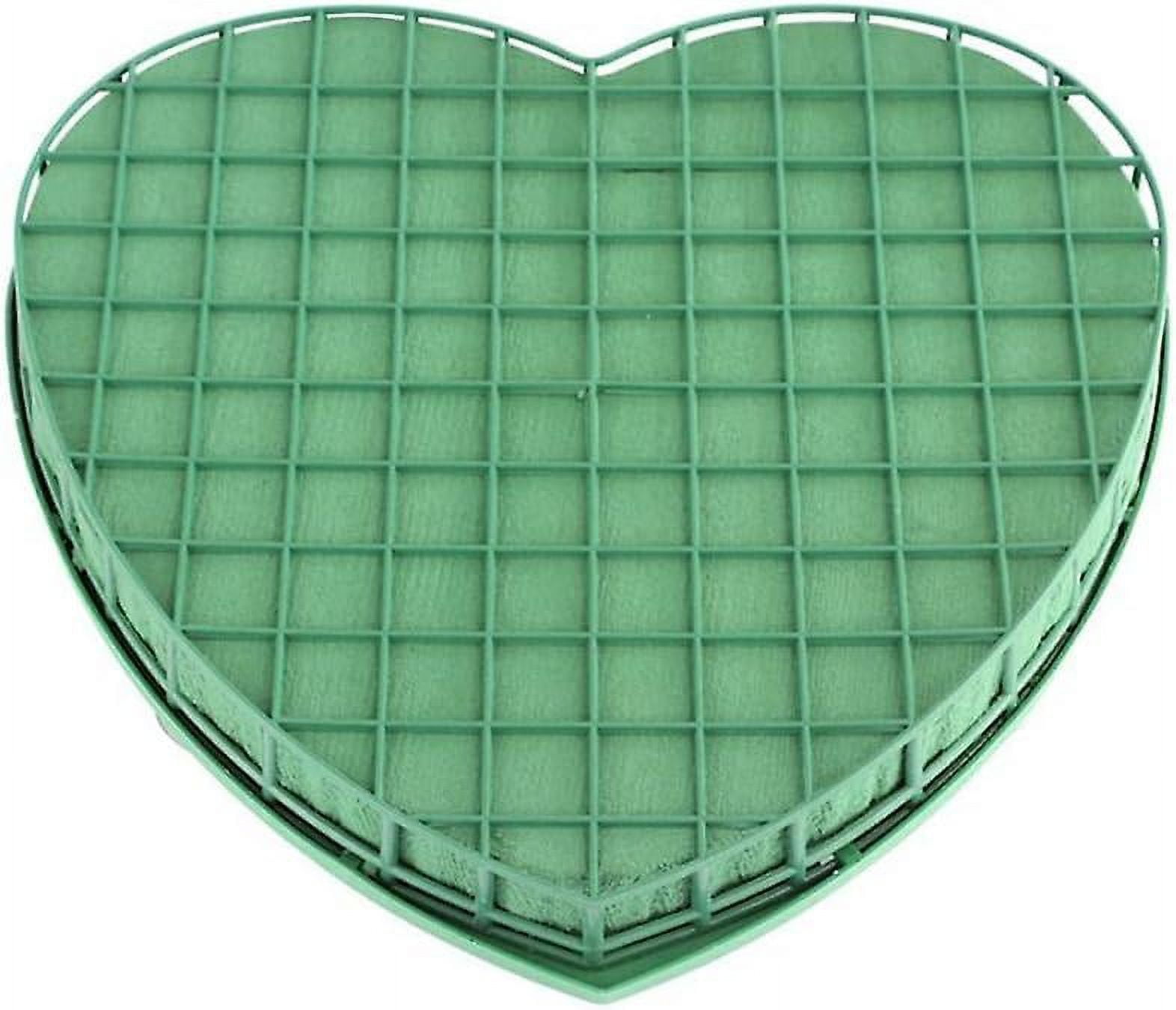 Suction Cup Tray Heart-shaped For Wedding, Sodium Alginate Wet Floral ...