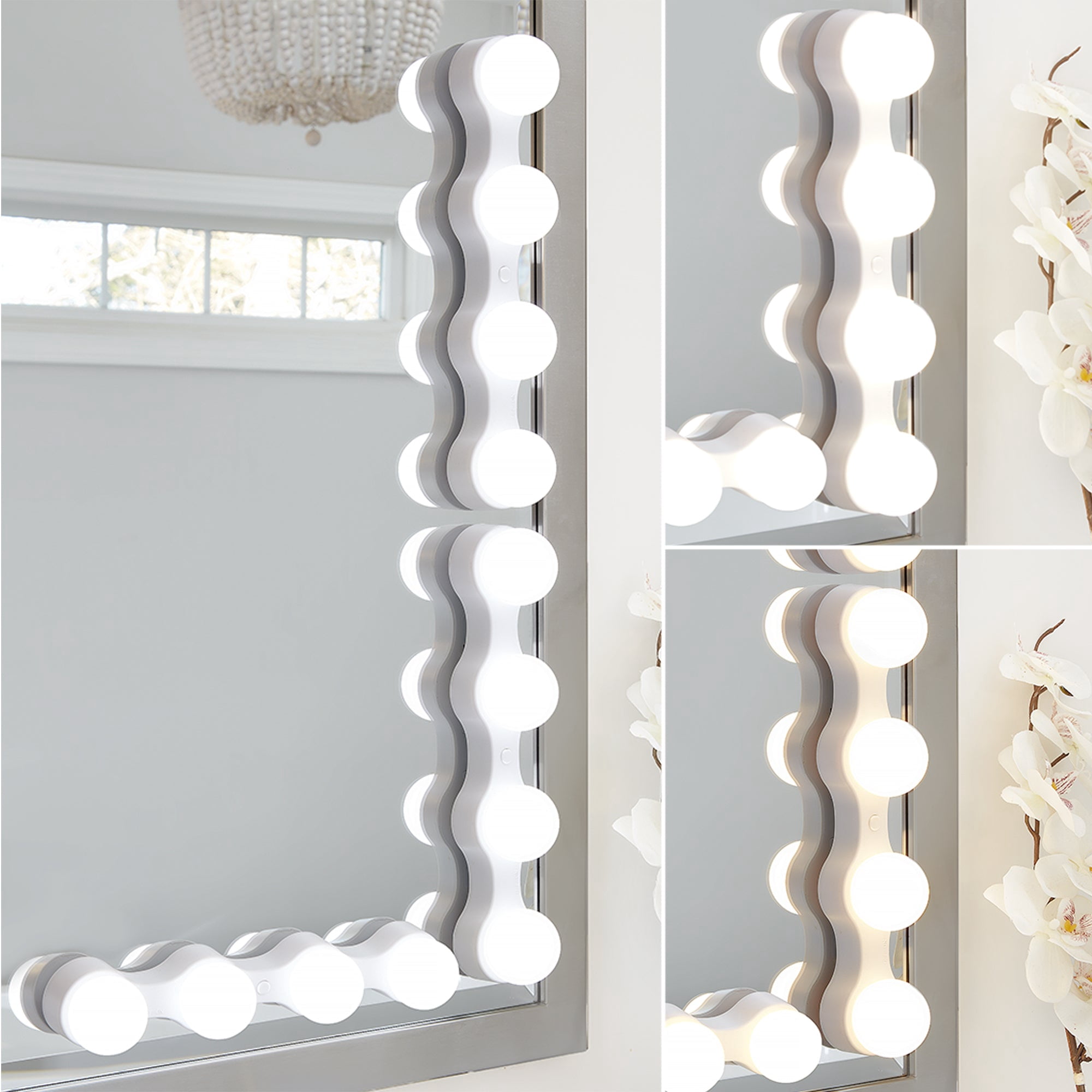 Vanity LED Lights With Suction Cups - Battery Operated - Walmart.com
