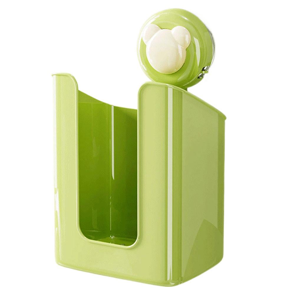 Suction Cup Wet Wipe Storage Box Stable Toilet Paper Removable Wall ...