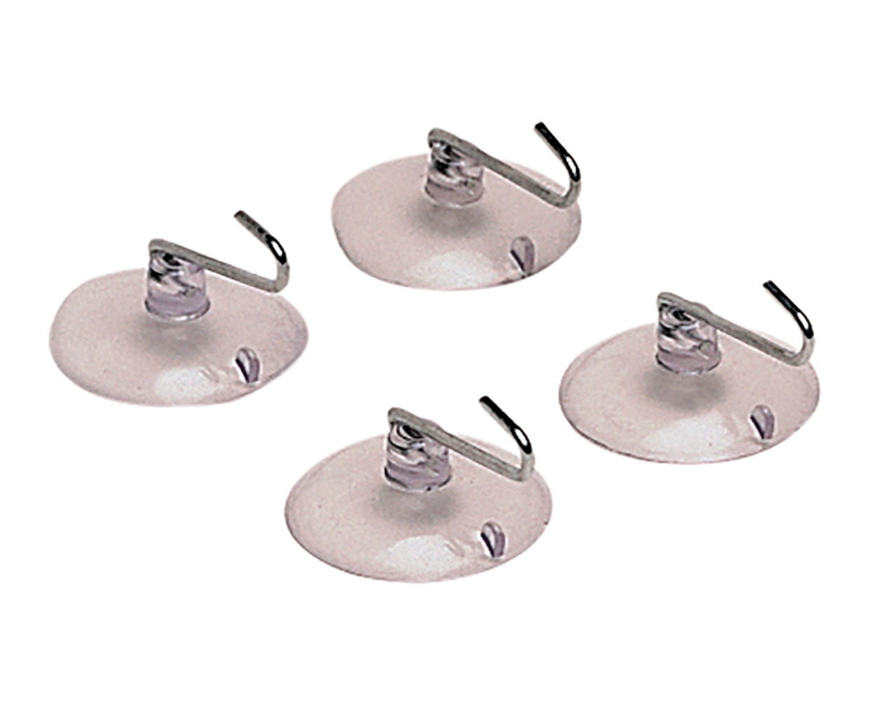 Suction Cups with Hook (1½"Diameter) - 20 Pack- Suction Cup Hooks ...
