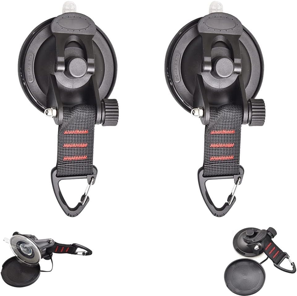 Suction Cups with Straps D Ring, Heavy Duty Suction Cup Anchor, Heavy ...