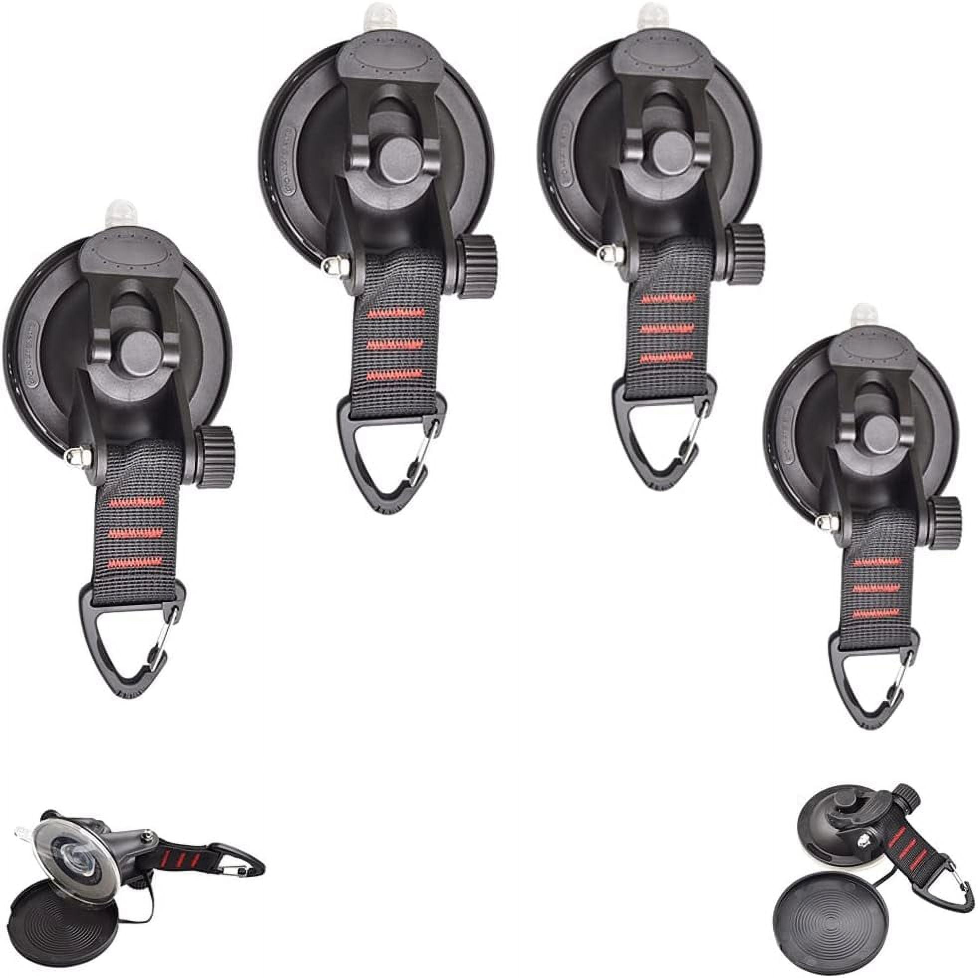 Suction Cups with Straps D Ring, Heavy Duty Suction Cup Anchor, Heavy ...