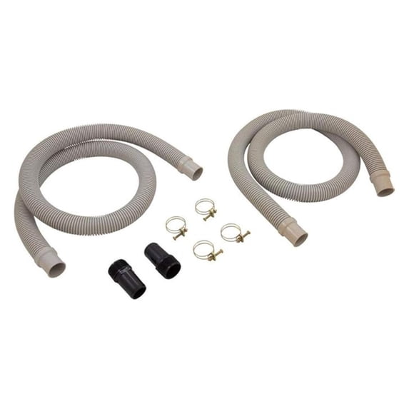 Suction & Discharge Hose Kit, 2 x 6ft Hoses - Flexible Water Transfer ...