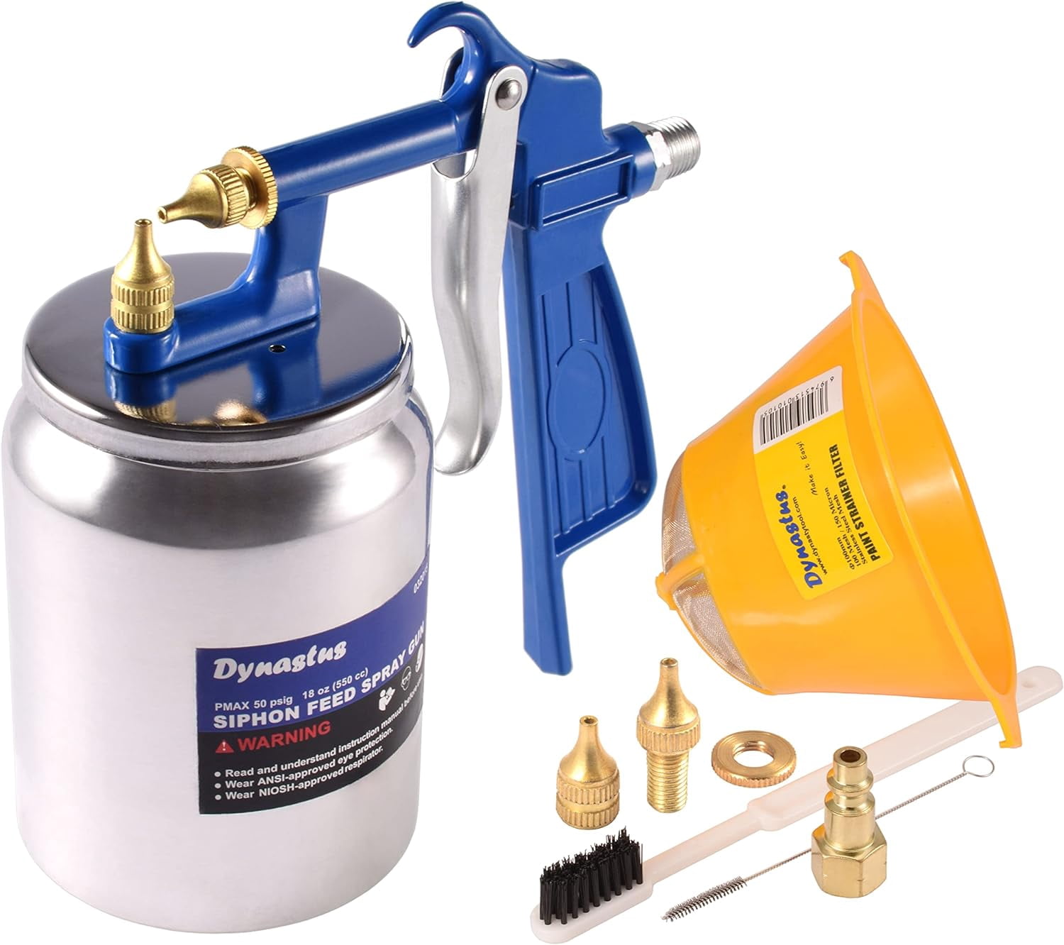 Suction Feed Siphon Air Spray Gun for Spraying Oil-Based or Latex ...