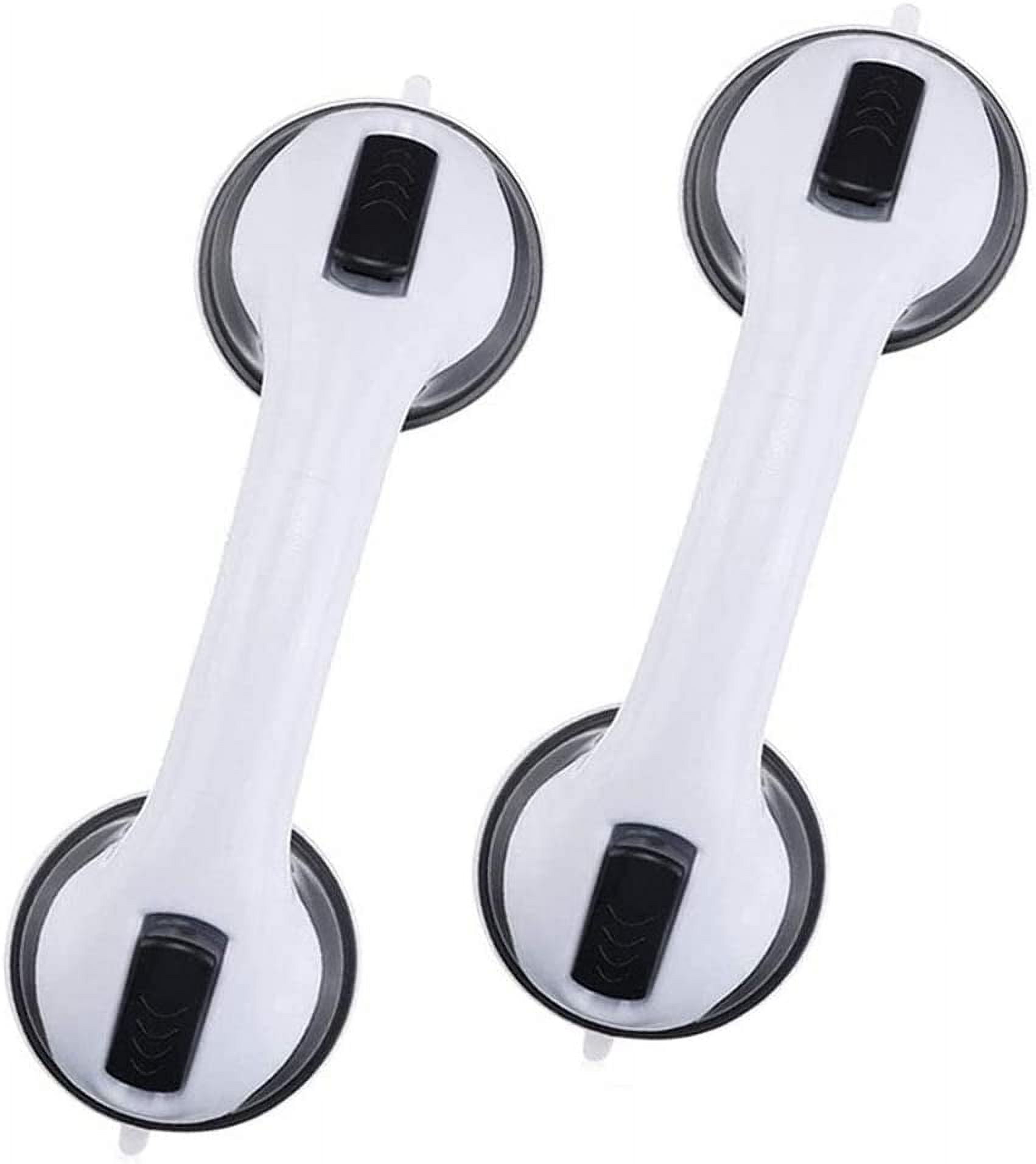 Suction Grab Bar,2 Pack Grab Bars for Bathroom,Suction Cup Handle Grab ...