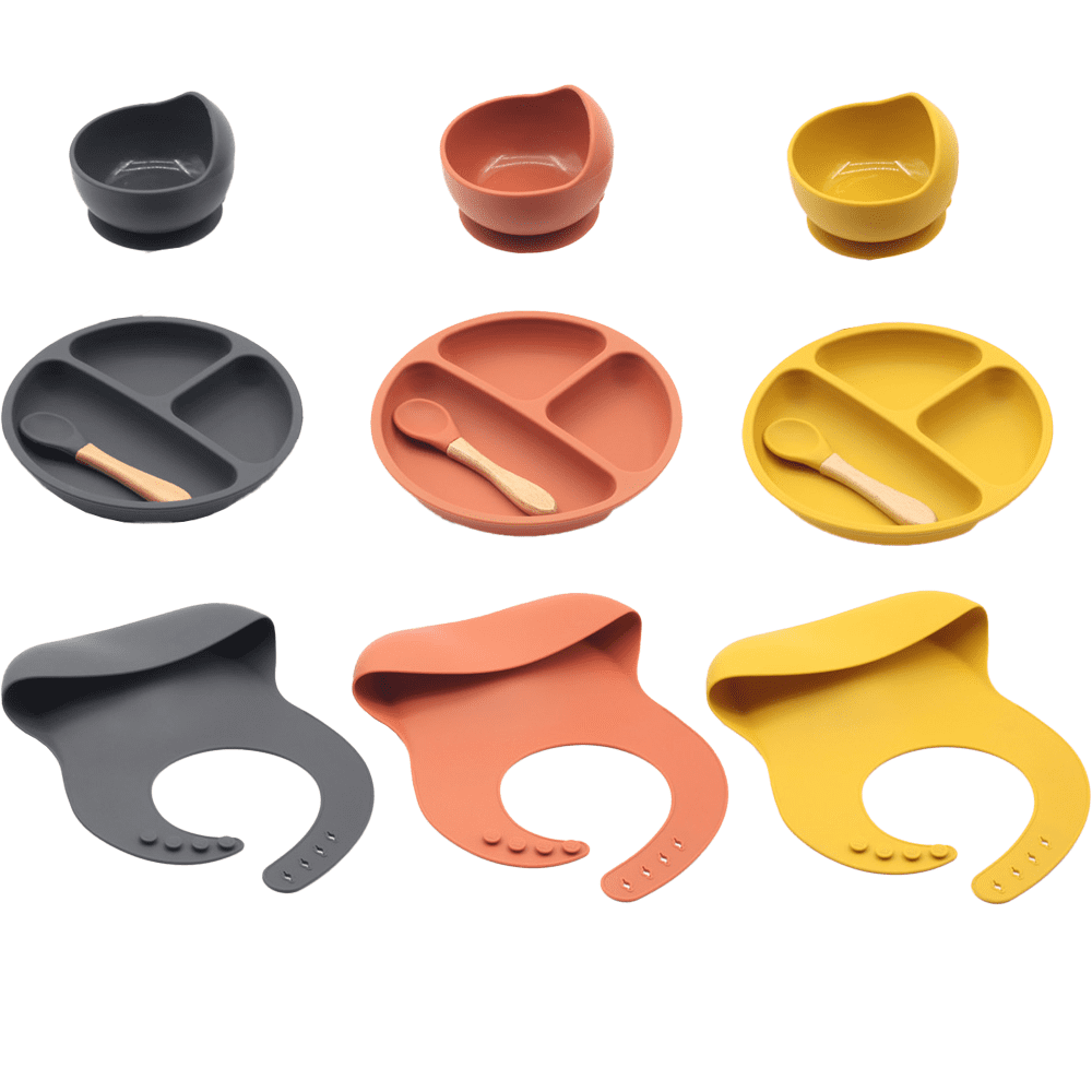 Suction Plates for Babies & Toddlers | Plates Stay Put with Suction ...