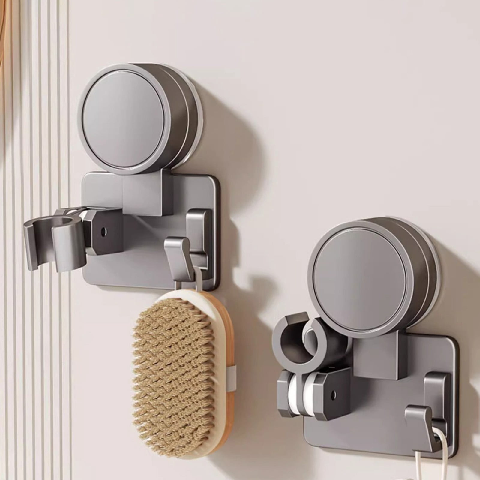 Suction Shower Head Holder , 2 Pack Relocatable Handheld Showerhead ...