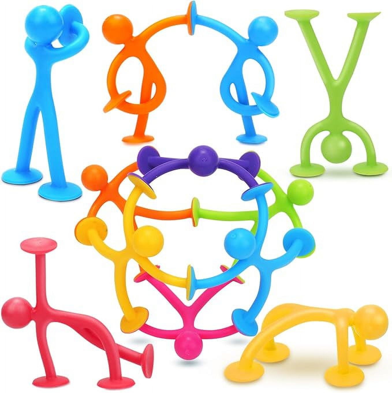 Suction Toys Sensory Fidget Toys for Kids: 21 Pack Creative Suction ...