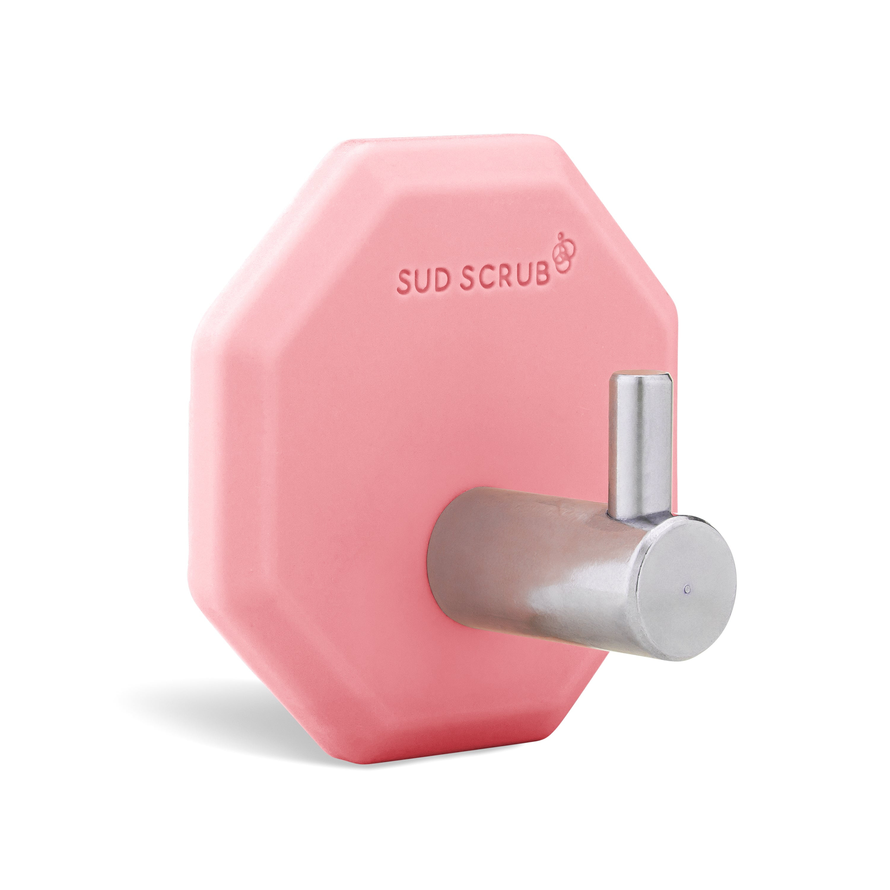 Sud Scrub, Heavy Duty Removable Silicone Shower Hook, Self Adhesive ...