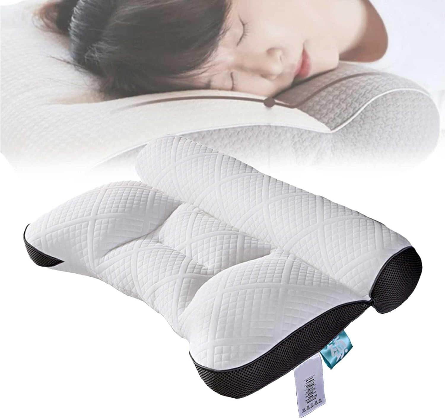Sudachistore Cervical Pillow, Sleep Enhancing Cervical Support Comfort ...