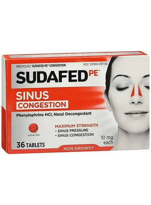 Sudafed in Allergy Medicine - Walmart.com