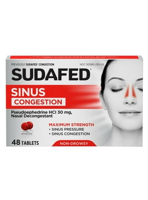 Pseudoephedrine in Allergy Medicine - Walmart.com