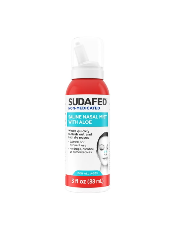 Saline Nasal Spray in Allergy Medicine - Walmart.com