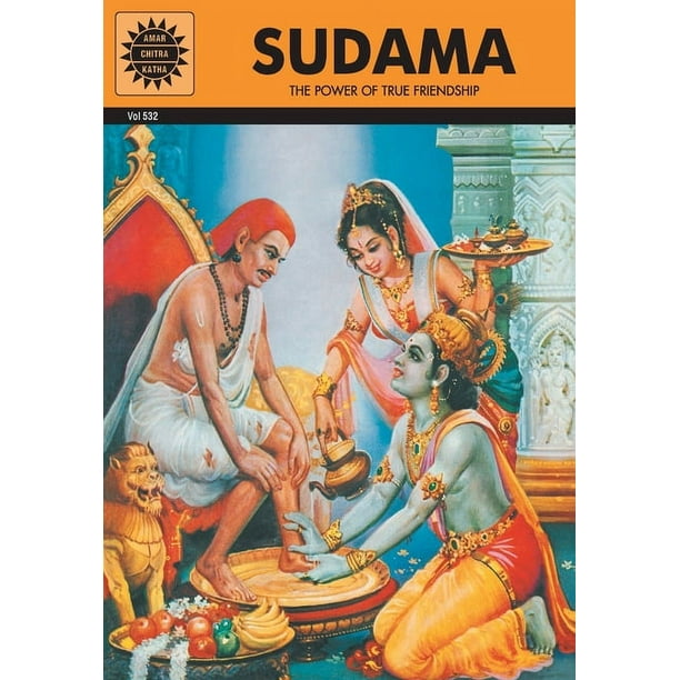 Sudama: The Devotee Of Krishna | Indian Mythology & Folktales | Illustrated Comic Book For Kids ...