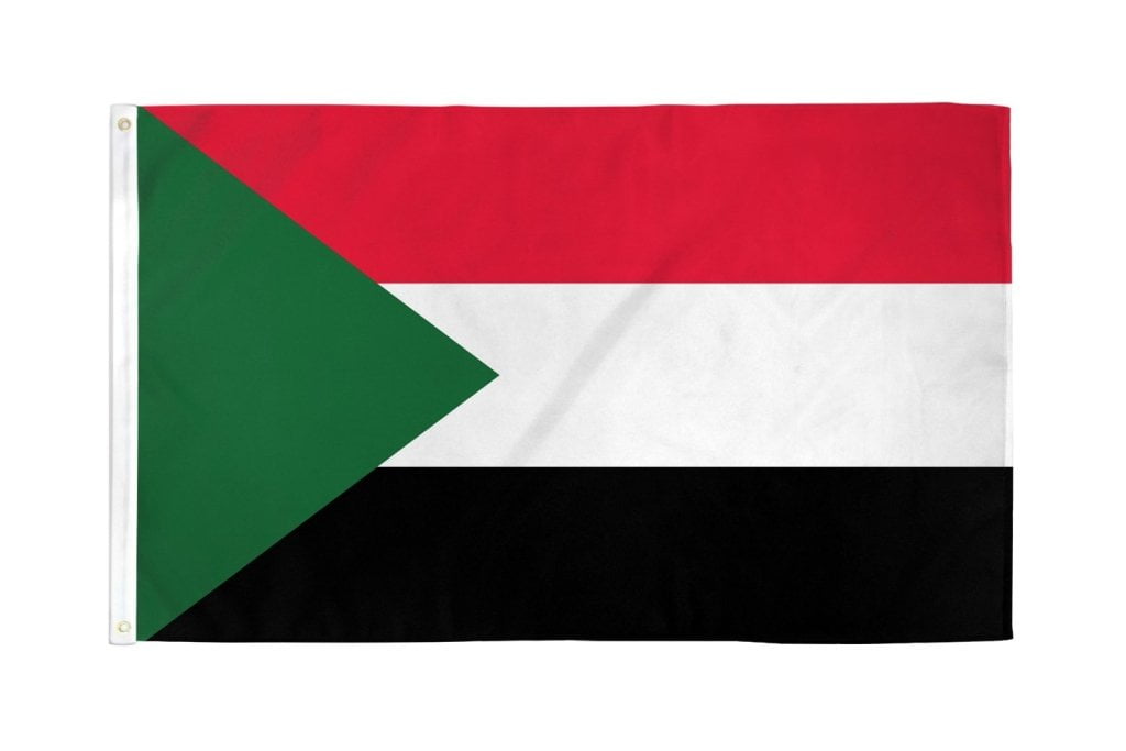 Sudan Flag 2x3ft Poly - Walmart.com