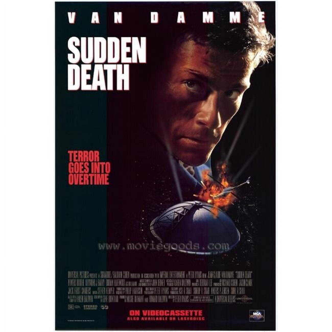 Sudden Death Movie Poster - 27 x 40 in. - Walmart.com