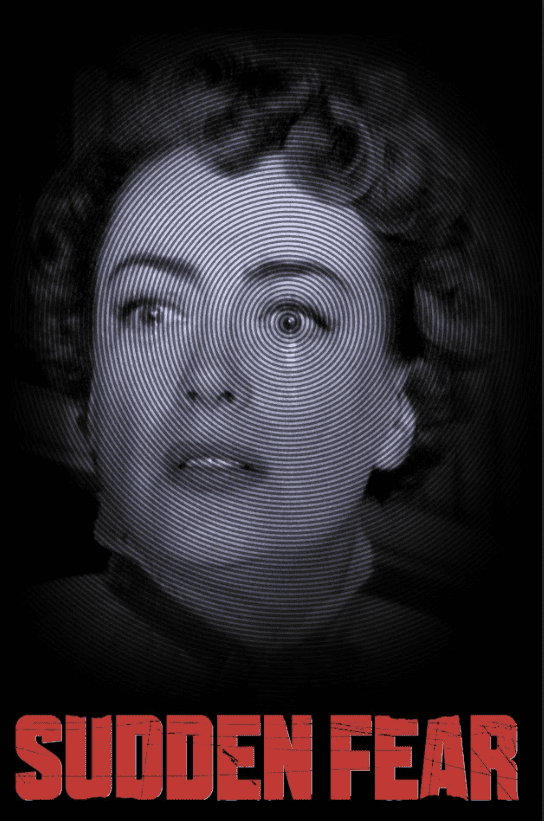 Sudden Fear 1952 Poster 24x36 - Film Noir Thriller Joan Crawford ...