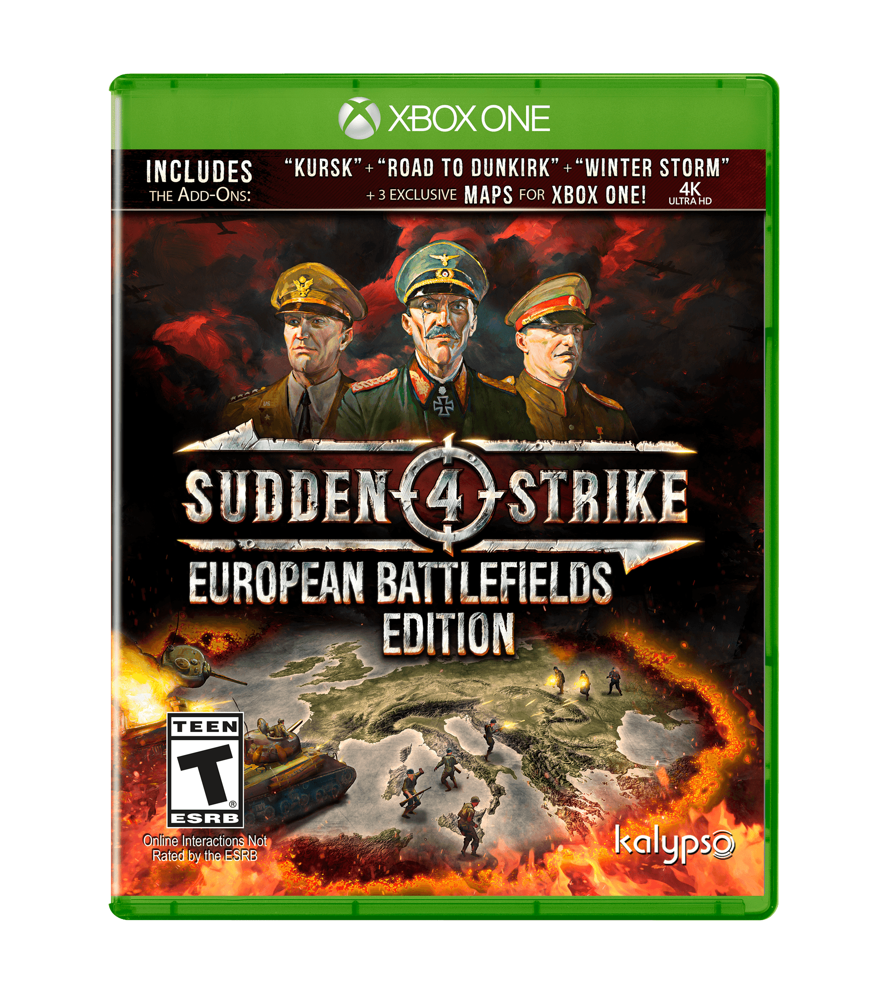 Sudden Strike 4: European Battlefields, Kalypso Media, Xbox One ...