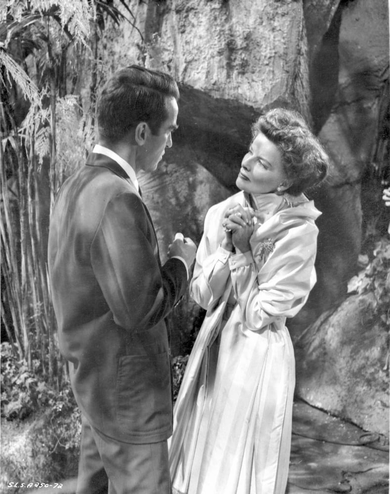 Suddenly Last Summer Cast Members Couple Portrait in Black and White ...