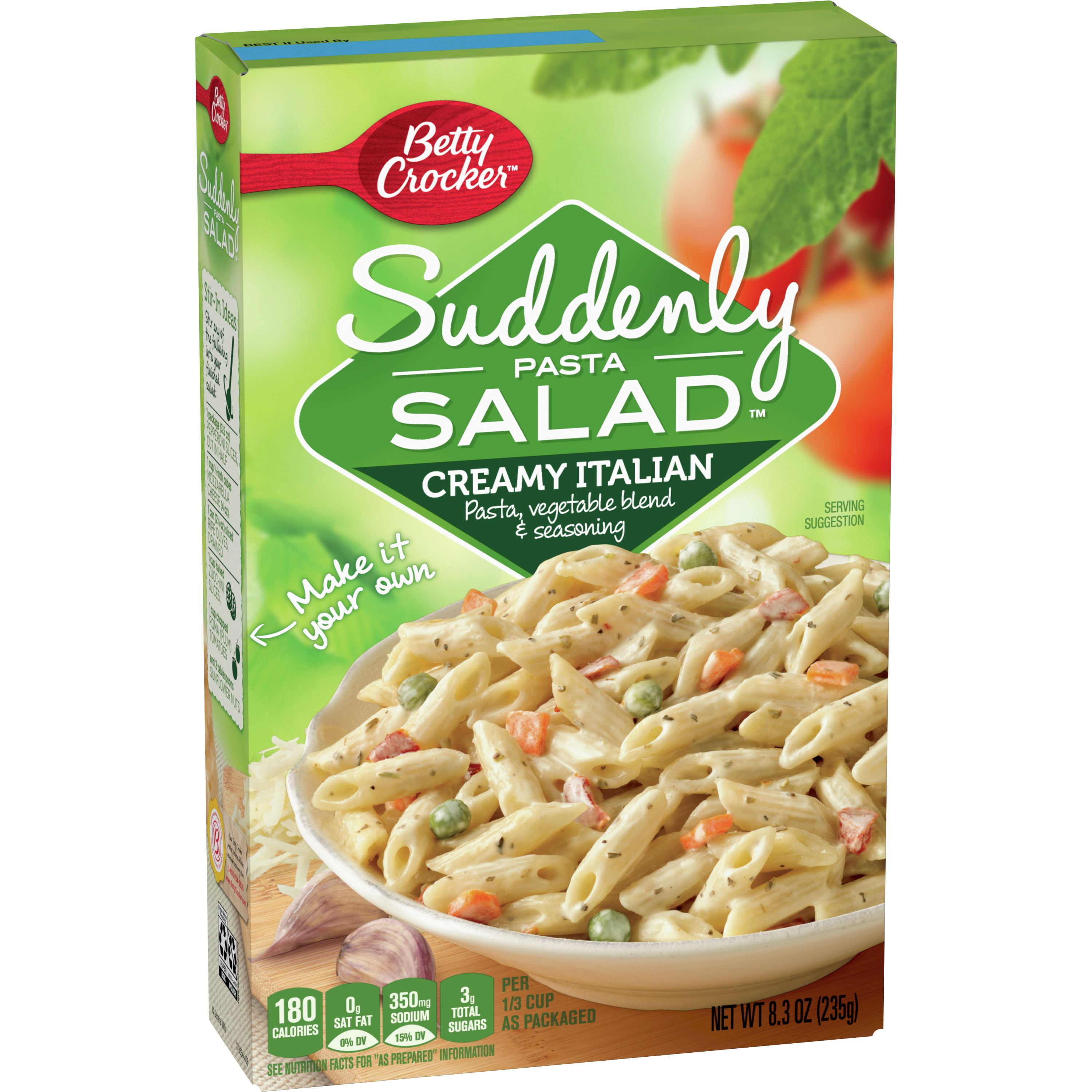 Suddenly Salad Creamy Italian Pasta Salad - Walmart.com