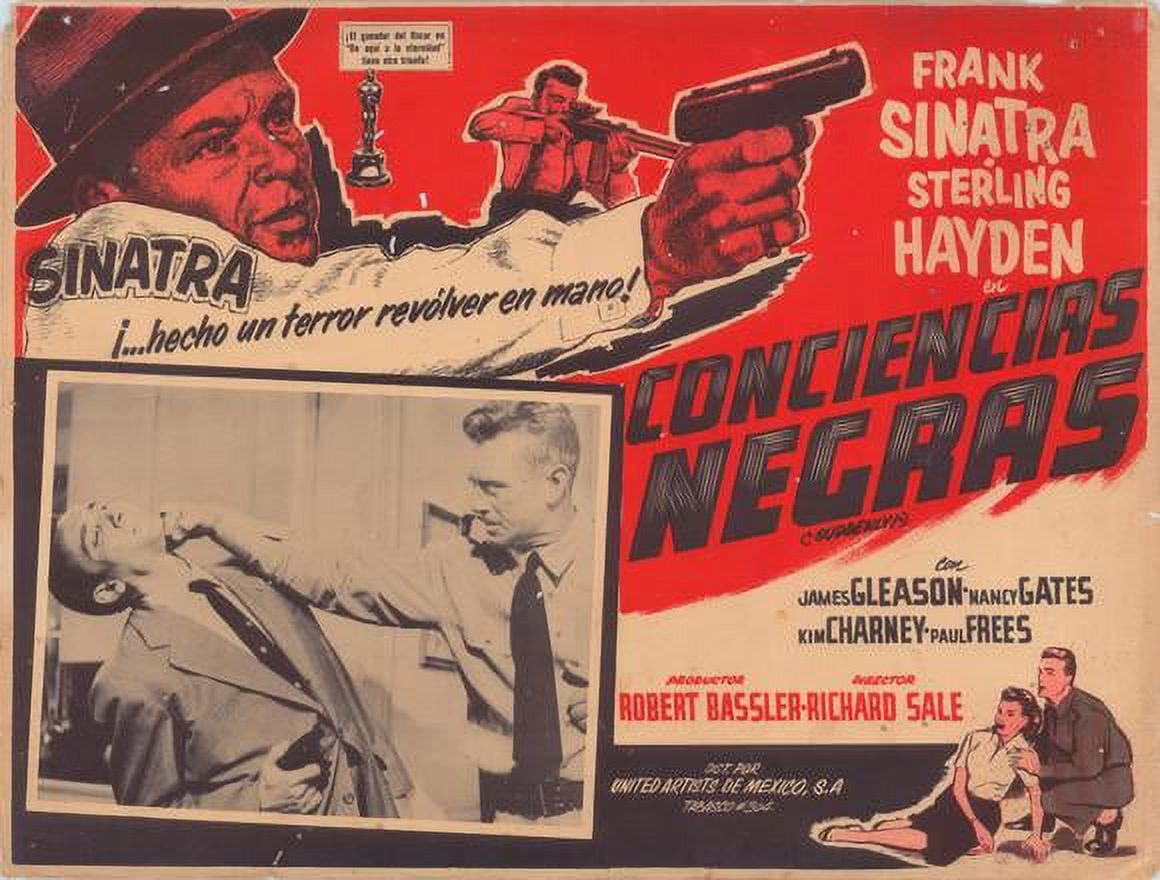 Suddenly - movie POSTER (Half Sheet Style A) (22" x 28") (1954 ...