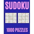 Sudoku 1000 Puzzles : Sudoku Puzzle Collections from Easy to Very Hard ...