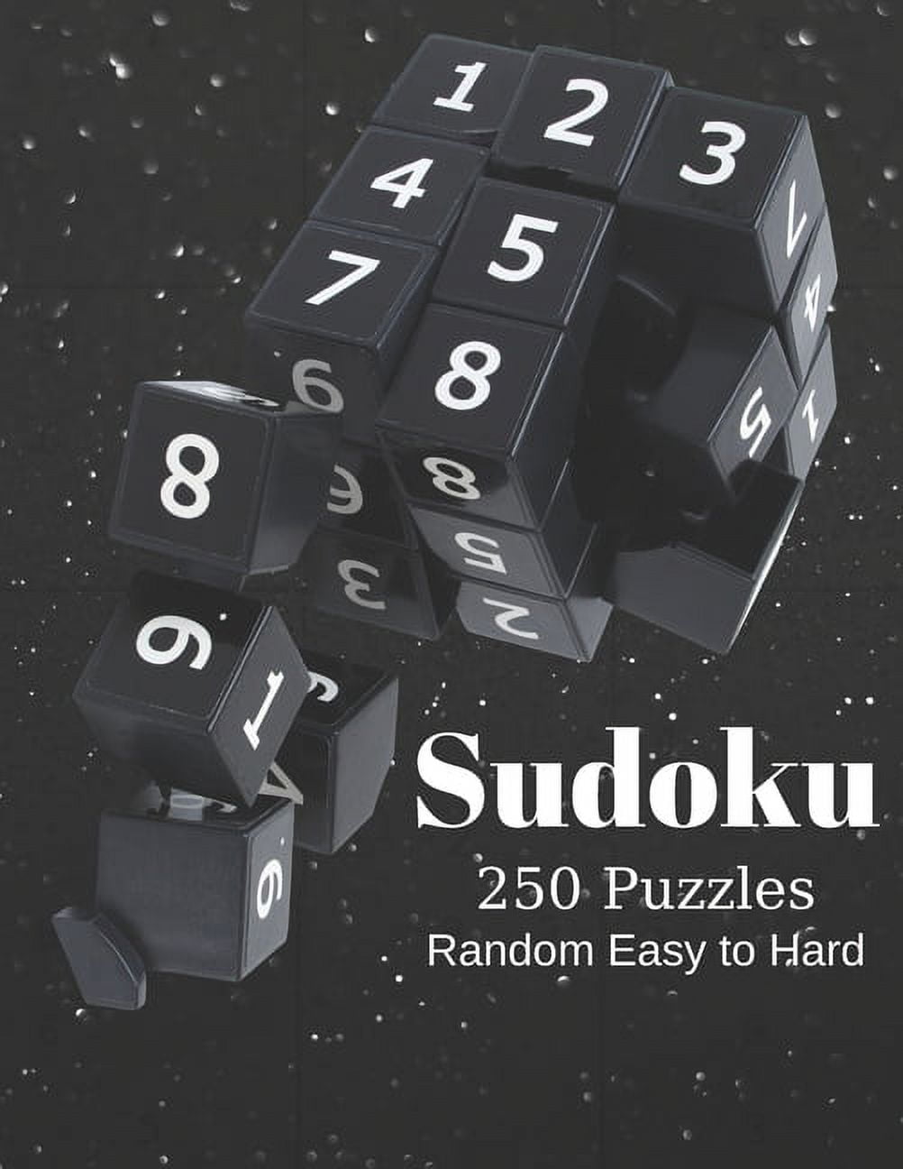 Sudoku 250 Puzzles Random Easy To Hard: Sudoku Puzzle Book For Adults And Kids With Solution, To ...