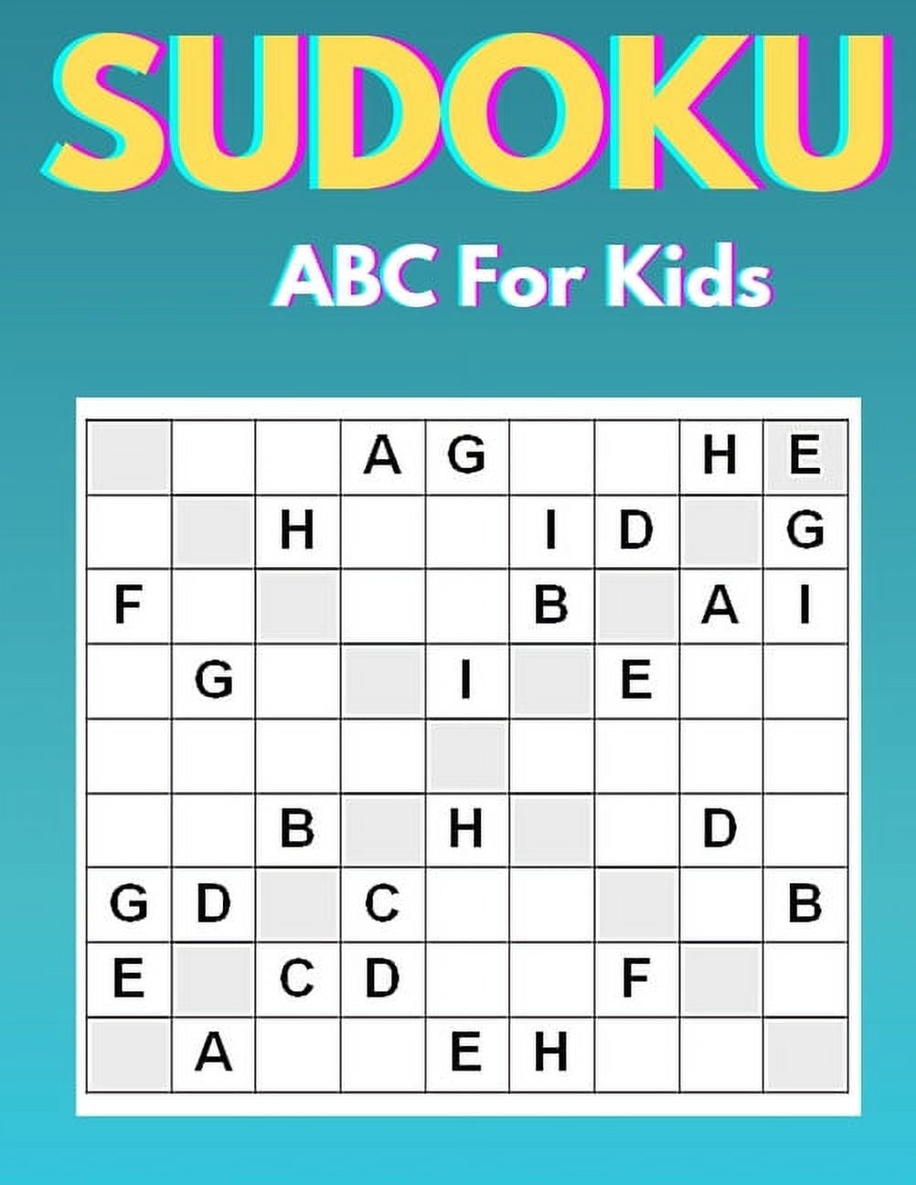 Sudoku ABC For Kids: Normal-hard sudoku puzzeles (with solutions ...