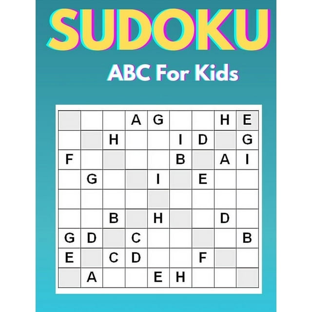 Sudoku ABC For Kids: Normal-hard sudoku puzzeles (with solutions ...