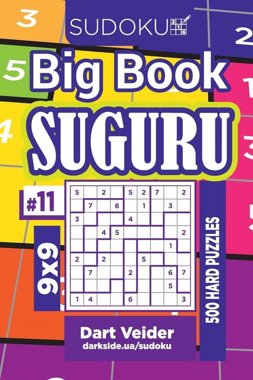 Big Book Suguru: Sudoku Big Book Suguru - 500 Hard Puzzles 9x9 (Volume ...
