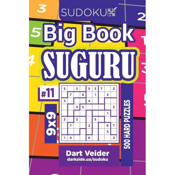 Big Book Suguru: Sudoku Big Book Suguru - 500 Hard Puzzles 9x9 (Volume ...