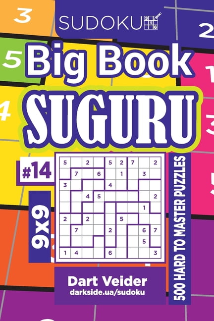 Sudoku Big Book Suguru - 500 Hard to Master Puzzles 9x9 (Volume 14 ...