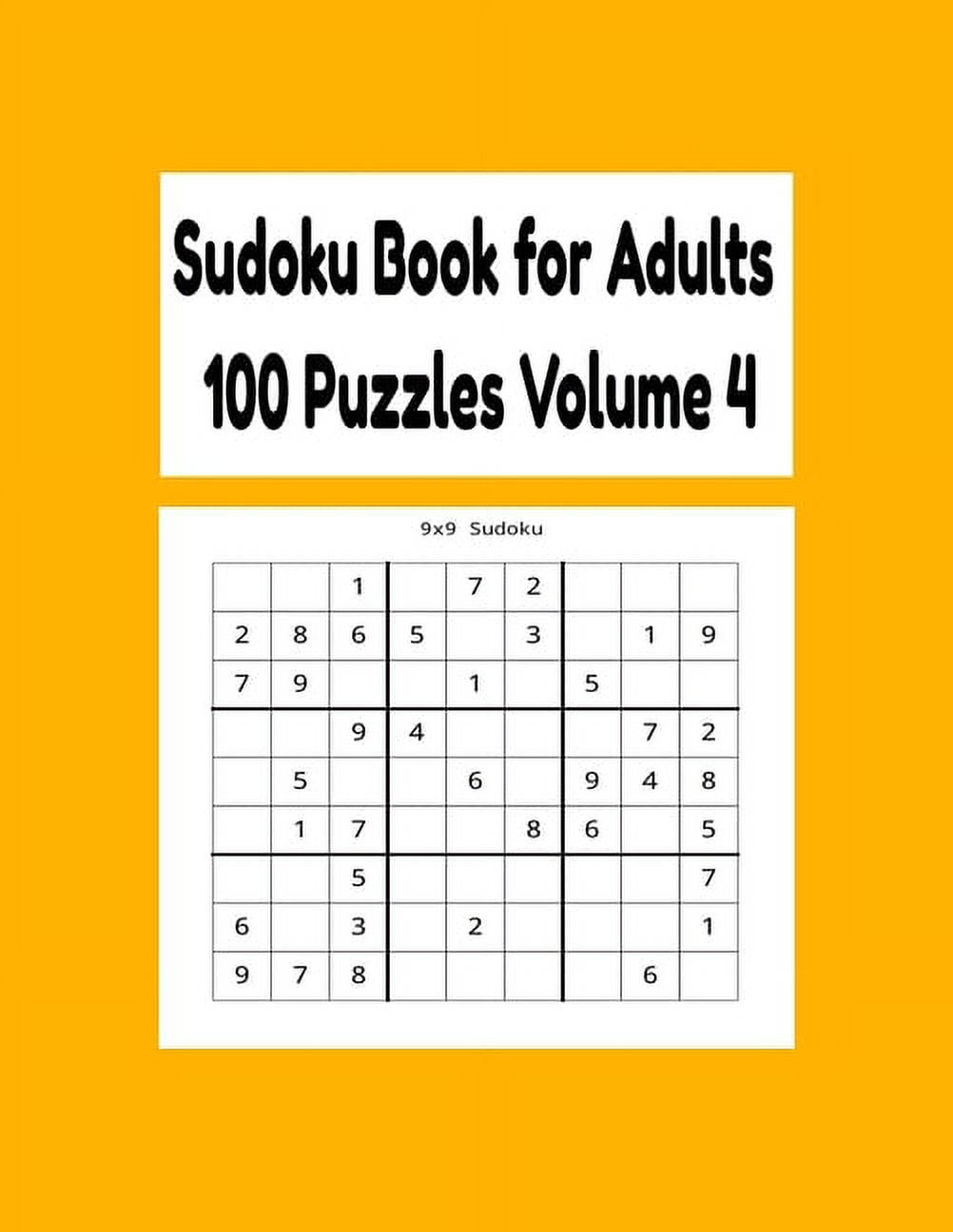 Sudoku Books for Adults 100 Puzzles Volume´s 13: Sudoku Book for Adults ...