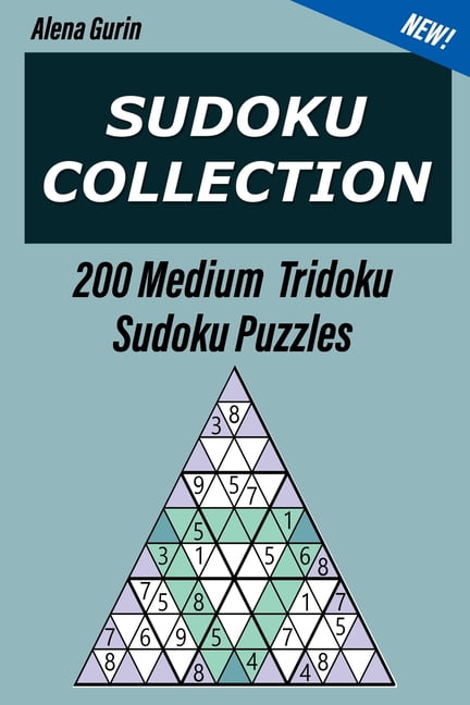 Sudoku Collection: 200 Medium Tridoku Sudoku Puzzles - Walmart.com