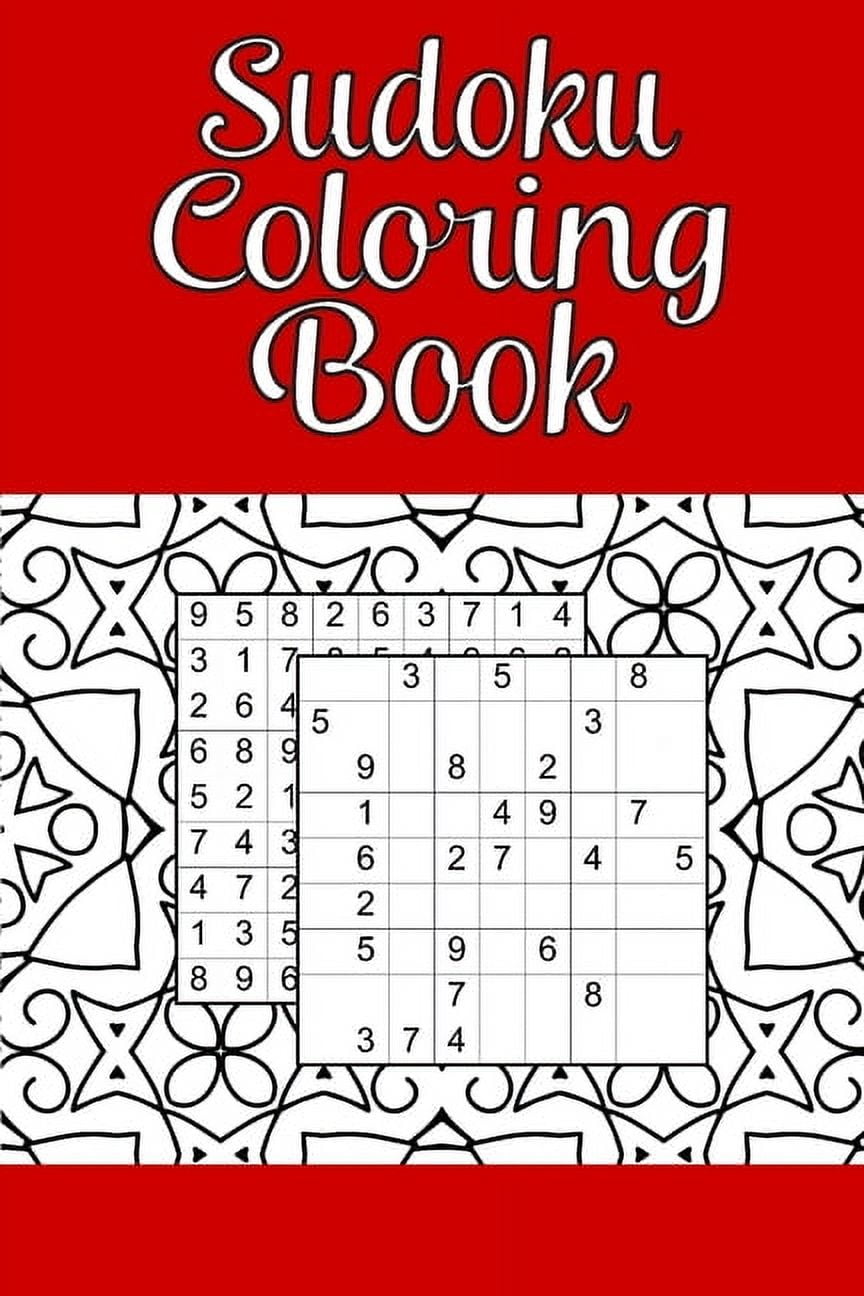 Sudoku Coloring Book: 100 Pages - 208 Puzzles - with Answer Key ...